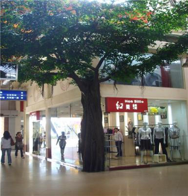 China hx simulation  banyan tree, artificial ficus tree for sale