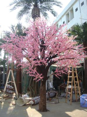 China hot sale cherry blossom tree,simulation blossom tree plastic cherry tree decoration for sale
