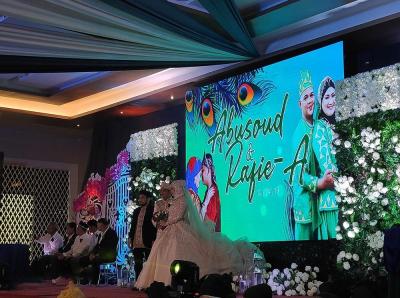 Cina Alto luminosità P2.604mm Full Color HD LED Display 1/32 Scansione 1000CD/m2 in vendita