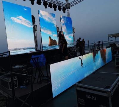 Cina Display LED P3.91 per noleggio all'aperto con driver IC IC ICN2038S leggero e impermeabile in vendita