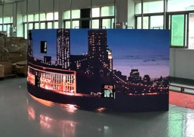 China High Precision and Seamless Splicing Curved Rental LED Display for Exhibition IP43 Grade for sale