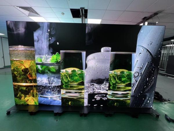 P1.86 COB LED Poster Display Indoor Full Color LED Display 3000CD/m2