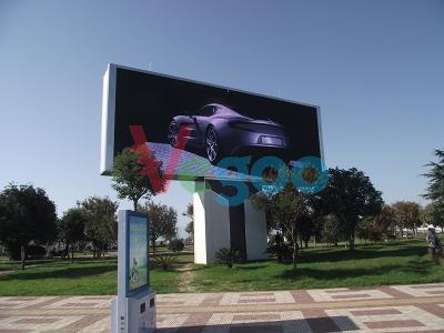 China Farbenreiche Anzeige LED-P4 im Freien zu verkaufen