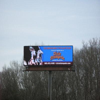 China Hohe leistungsfähige P8mm kundenspezifische farbenreiche LED-Anzeige im Freien 320mm×160mm zu verkaufen