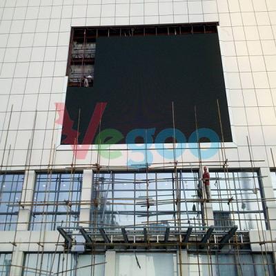 중국 10mm 교회 7500cd/㎡를 위한 풀 컬러 LED 옥외 디지털 방식으로 표시 판매용