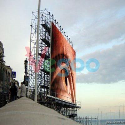 중국 경기장 P16 옥외 풀 컬러 발광 다이오드 표시 7500cd/㎡를 판매용