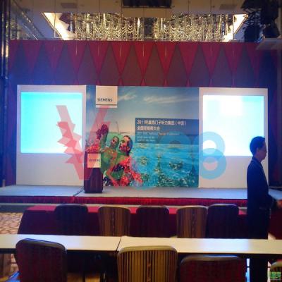 중국 높은 광도 P5.95 임대 발광 다이오드 표시 보장 2 년 28235 픽셀/M2 판매용