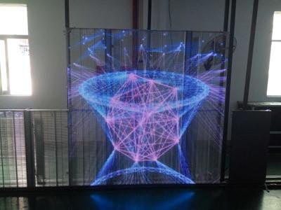 Cina Schermo trasparente telecomandato 20mm 1R1G1B/IMMERSIONE 346 MBI5124 del LED in vendita