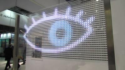 Cina Schermo trasparente P20mm IP65 9500K - 11500K di pubblicità all'aperto LED in vendita