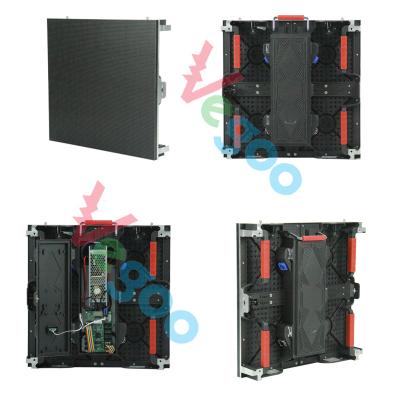 중국 P4.81 실내 풀 컬러 발광 다이오드 표시 Hd에 의하여 지도되는 패널 250mm×250mm 판매용