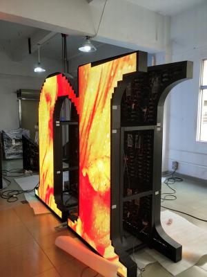 China Indoor display creative Led Screen Led Sign board spliced by mini Module P3 48mm x 48mm for sale