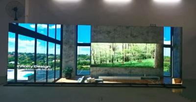 China Poster Media 760mmX1920mm 3mm Indoor Full Color LED Display for sale