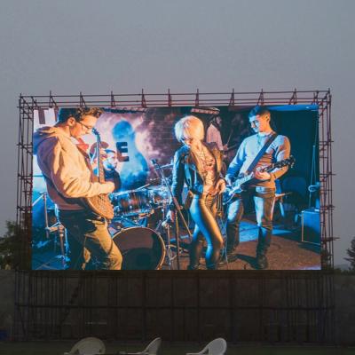 China High Brightness P3.91 Waterproof LED Screen for Rental Stage Backdrop at Public Events for sale
