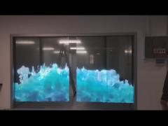 水晶フィルムLEDディスプレイ