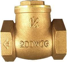 Quality Female Type Lead Free Valves Customized Lead Free Check Valve WRAS Certificate for sale