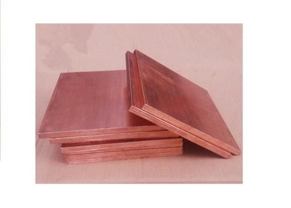 Quality Recycled Brushed Copper Sheet TU2 C10100 C1011 Cu-OF 0.2-120mm Copper Coated for sale
