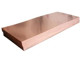 Quality Recycled Brushed Copper Sheet TU2 C10100 C1011 Cu-OF 0.2-120mm Copper Coated for sale