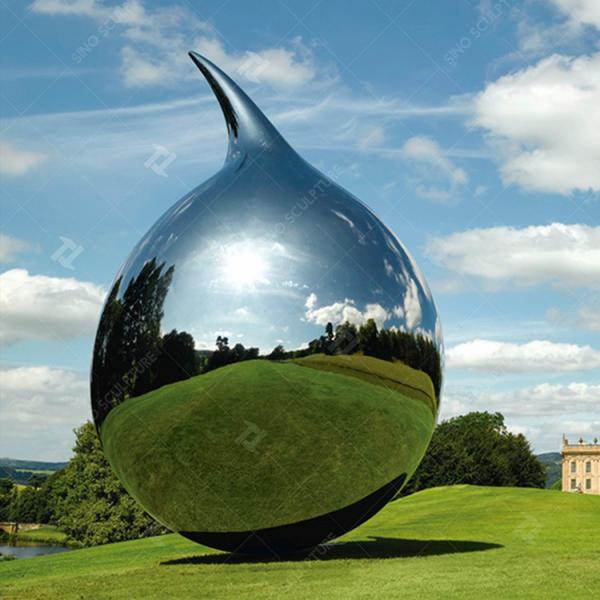 Quality Modern Stainless Steel Garden Sculptures Hand Forging Tear Sculpture for sale