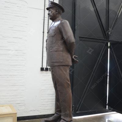 China Bronzen militair standbeeld for sale