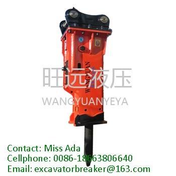 China hydraulic breaker, hydraulic hammer, WYB140 hydraulic breaker, rock breaker, rock breaking hammer, excavator hammer, etc for sale