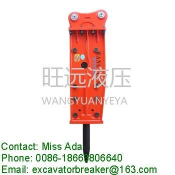 China hydraulic breaker, hydraulic hammer, WYB135 hydraulic breaker, rock breaker, rock breaking hammer, excavator hammer, etc for sale