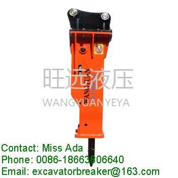 China hydraulic breaker, hydraulic hammer, WYB68 hydraulic breaker, rock breaker, rock breaking hammer, excavator hammer, etc for sale