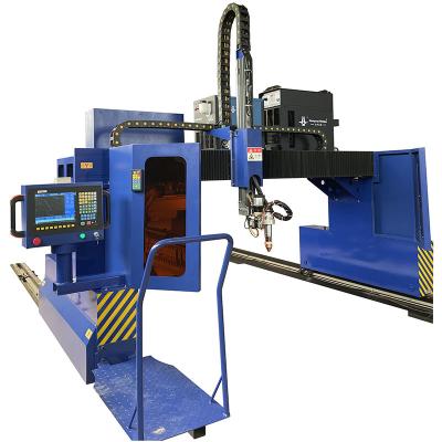 China High Precision CNC Plasma Cutting Machine For H Beam Steel Profile for sale