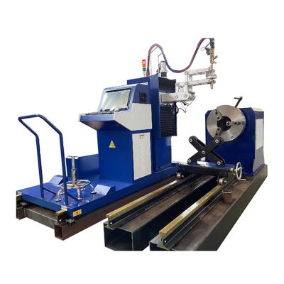 China 5 Axis CNC Plasma Pipe Cutting Machine For Automated Metal Pipe Cutting ISO9001 Approved for sale