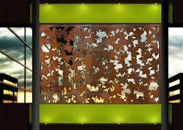 China Architectural decorative design metal outdoor screens restaurant partition decorative screen divider for sale