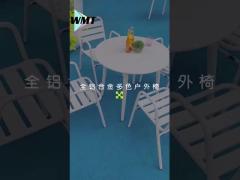 Buiten Rattan Tuin Tafel En Stoelen Polyester 3 Piece Wicker Patio Set