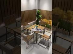 Aluminum Outdoor Dining Set Built for Project-Based Procurement