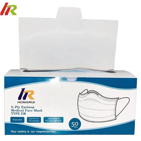 Quality MOQ 1box/50pcs 3 Ply Mask Disposable Face Mask for sale