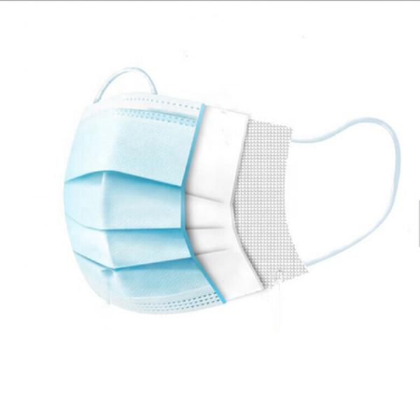 Quality MOQ 1box/50pcs 3 Ply Fashion Mask PPE Non Woven Class II EN14683 Type IIR for sale