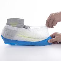 Quality 1000pcs One Carton Disposable Pp Non Woven Anti-skid Shoe Cover Anti Slip Boot for sale