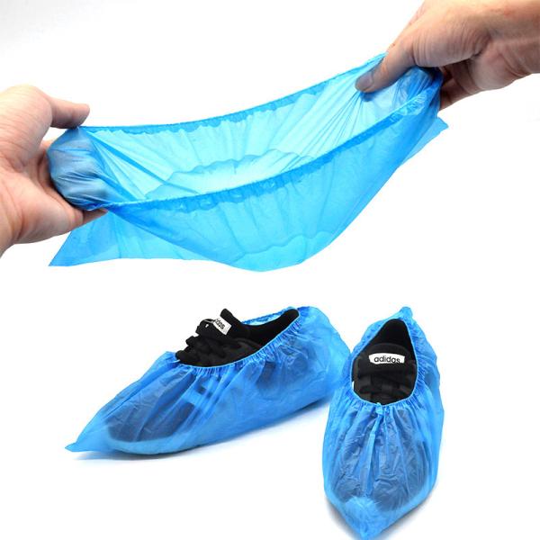 Quality Shoe Covers Onetime Plastic Shoe Cover Plastic Boot Covers Moq-100pc/1box for sale