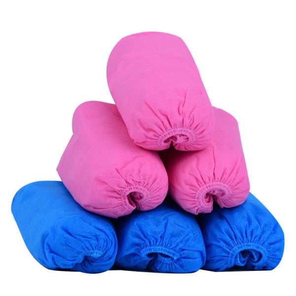 Quality Eco-Friendly Disposable Blue Plastic Shoe Cover Degradable PP Material 100/pc for sale