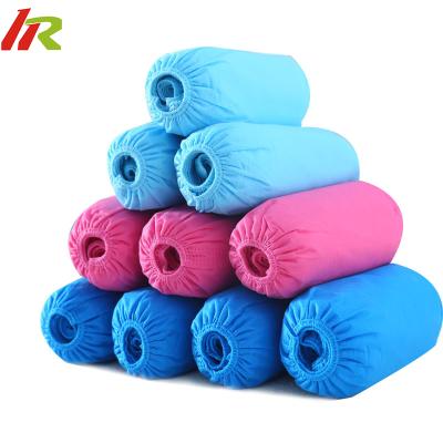 China Disposable Shoe Cover Dustproof Non-slip Shoe Cover Children Students Adult Non-woven Household Foot Cover for sale