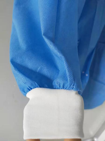 Quality Lab Coat Nonwoven PP SMS Doctor Labcoats Nursing Scrubs Nurse Uniform Customized for sale
