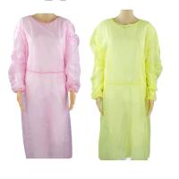 Quality Polypropylene 50 Gsm Frock With Waterproof Microporous Film Waterproof for sale