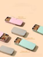 China Sliding Metal Candy Tin Cans Box Customization Mint Sugar Container Packaging for sale