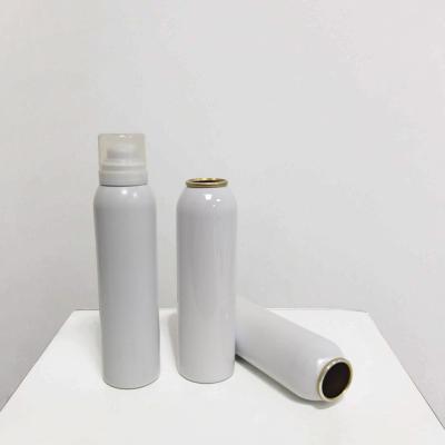 China 150ml 200ml 400ml Aluminum Empty Aerosol Bottle For Sunscreen Liquid Deodorant Spray for sale