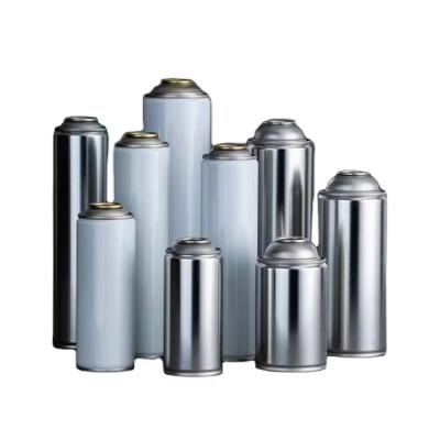 China Tinplate Aerosol Spray Cans Empty Container Custom Size for Paint Coating Petroleum Adhesives for sale