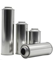 China Component Customize Empty Aerosol Can Top Bottom Cone Dome for sale