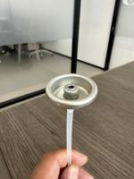 China Component Customize Empty Aerosol Can Top Bottom Cone Dome for sale