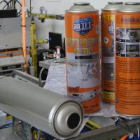 China Component Customize Empty Aerosol Can Top Bottom Cone Dome for sale