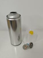 China Component Customize Empty Aerosol Can Top Bottom Cone Dome for sale