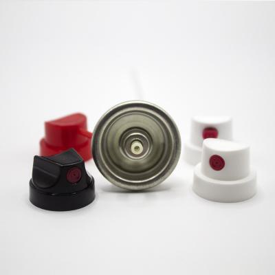 China Cleaner Spray Head Valve Aerosol Can Nozzle Button Atomizing Spray Head For Chemical for sale
