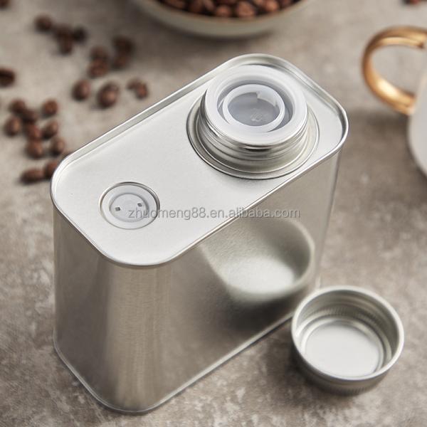 Quality Coffee Bean Tin Cans Special Metal Cans Food Grade for sale