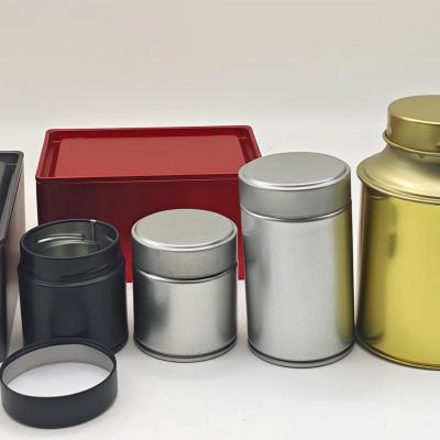 China Premium Sealed Metal Cans Tin Containers WithLid Clasp for Long Term Preservation for sale