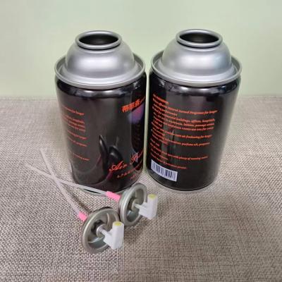 China Tinplate Aerosol Perfume Can 500ml Industrial Chemical Use Automatic Spray for sale